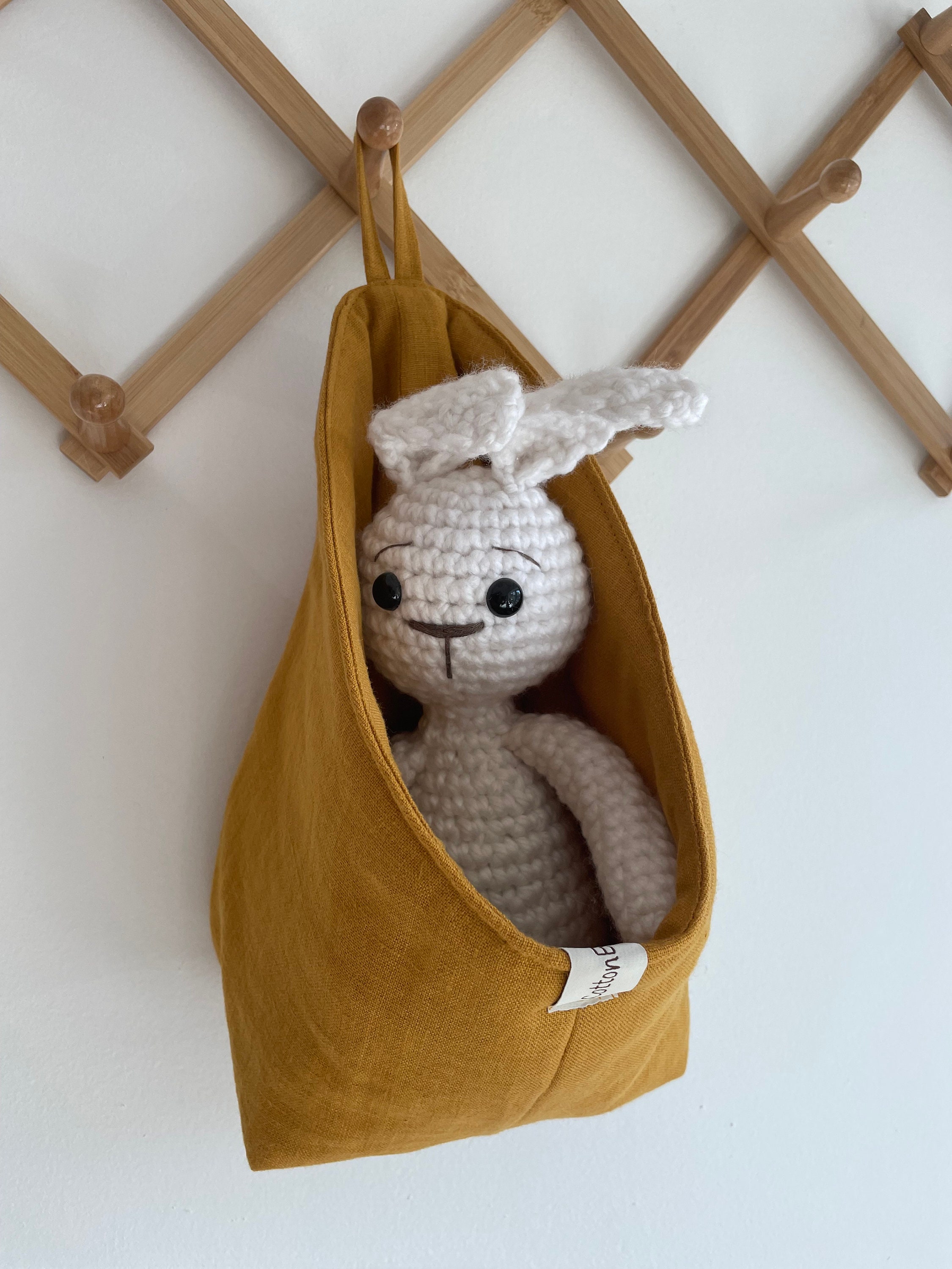 Hanging Wall Pod Storage. Fabric Storage Bin. Home and Living. Baby ...