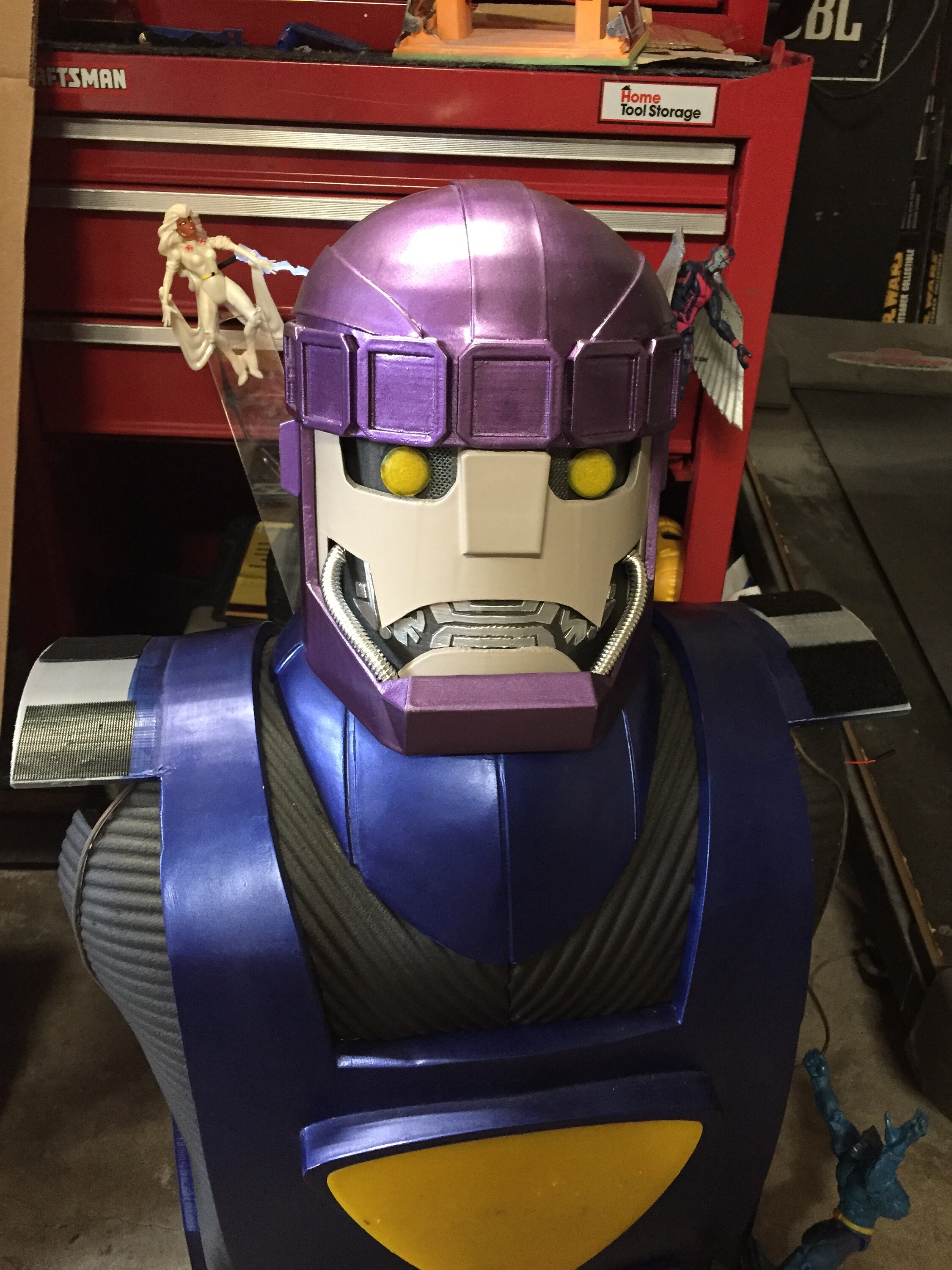 X-men Sentinel Head Helmet for Cosplay or Display 3d Printed - Etsy ...
