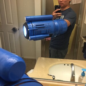 Blue Beetle DC Comics Arm Cannon 3d Printed Cosplay | Etsy