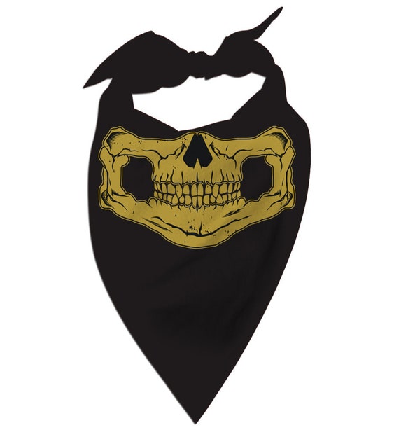 Skull Half Mask Bandana
