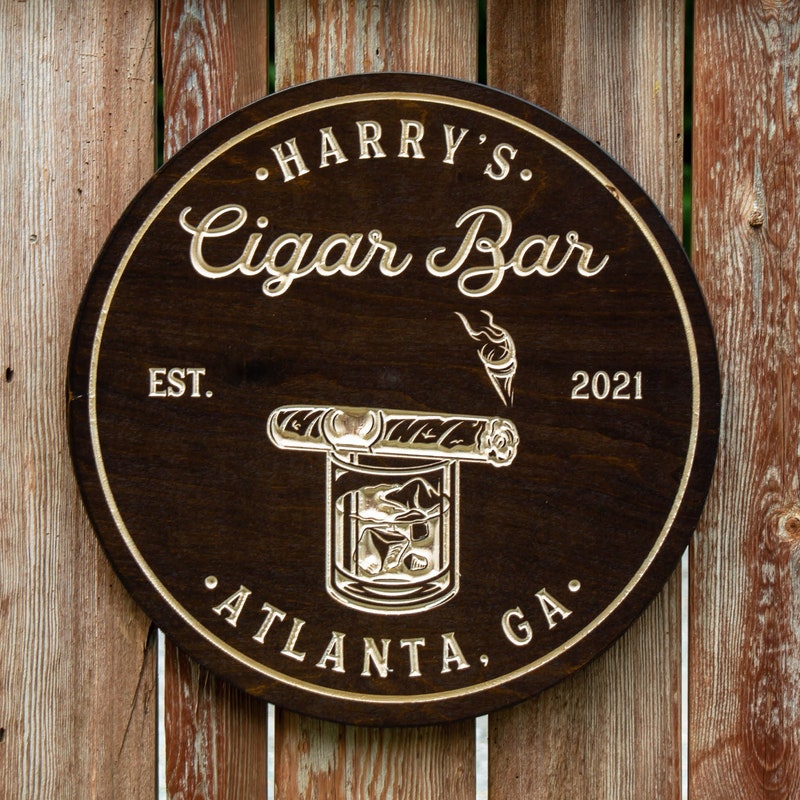 Cigar Room - Etsy