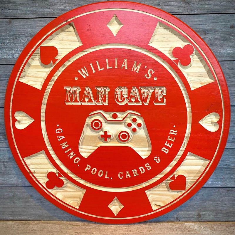 Man Cave Sign - Etsy