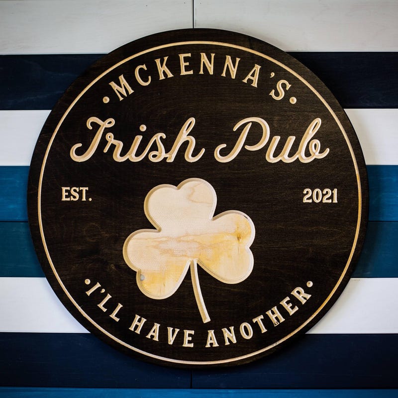 Irish Pub Sign - Etsy