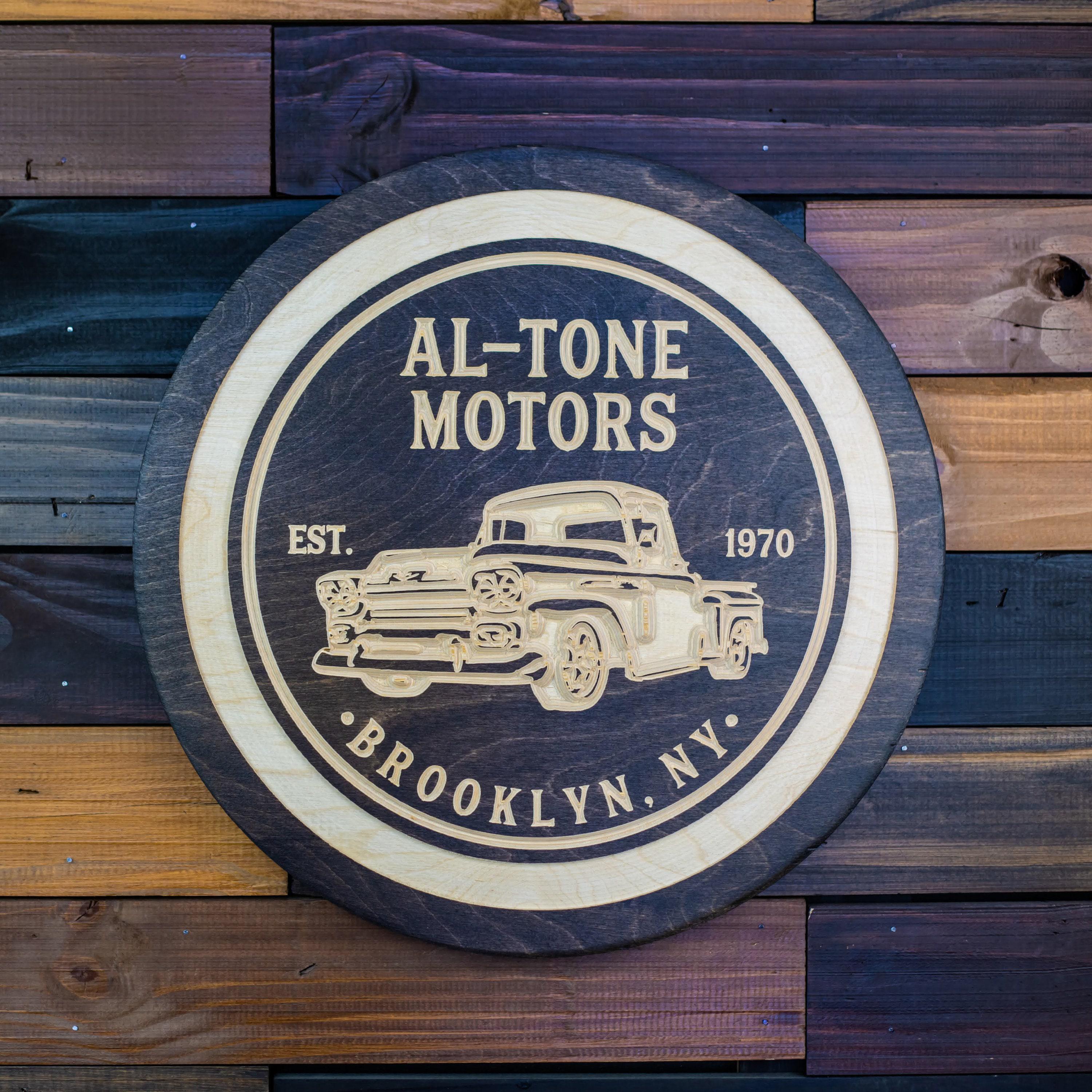 Personalized Chevy Apache Truck Sign: Carved Garage Decor - Etsy