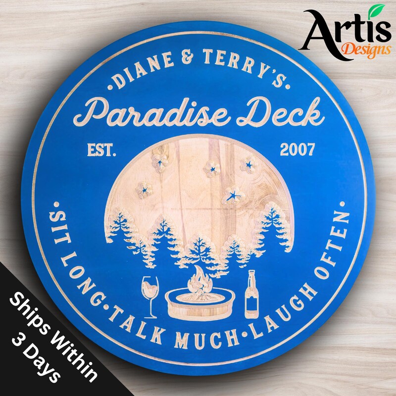 Deck Sign - Etsy