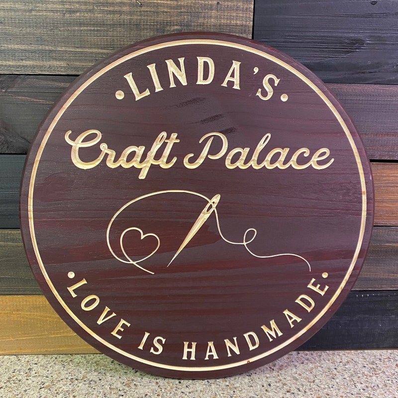 Craft Room Sign - Etsy