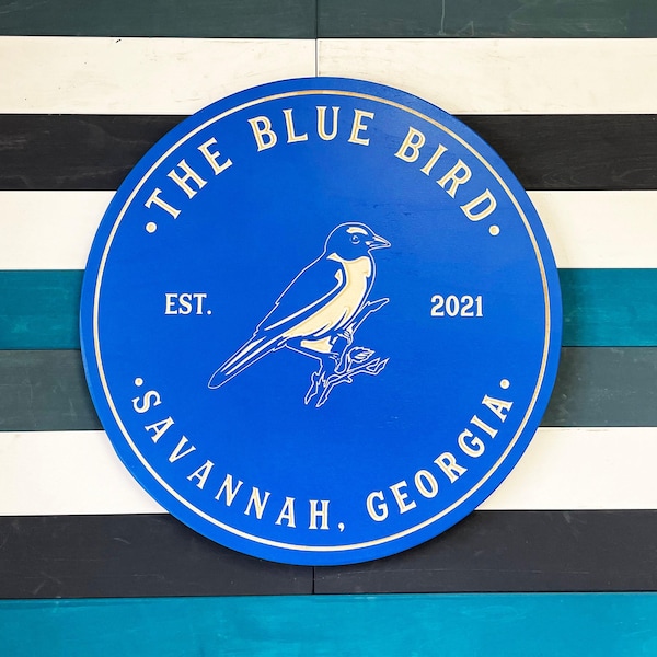Wooden Bird Signs - Etsy