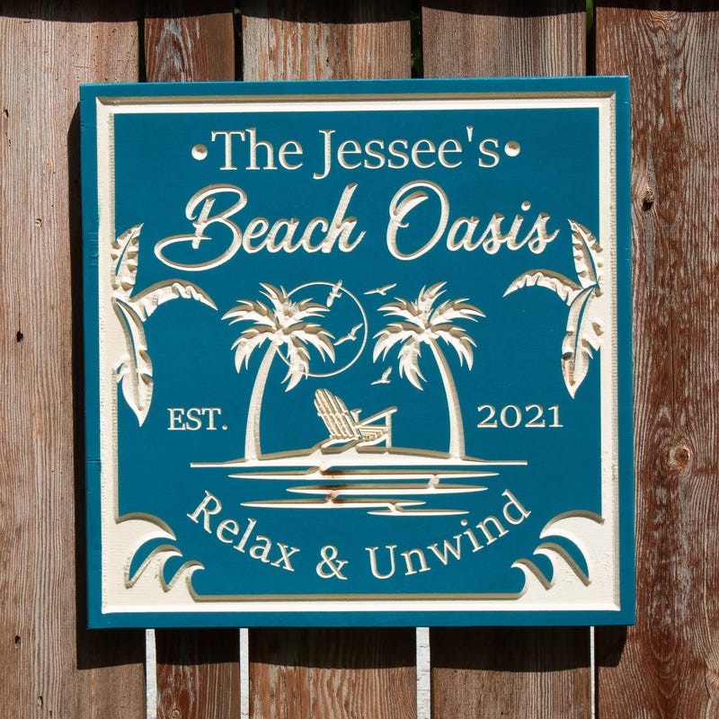 Oasis Sign - Etsy