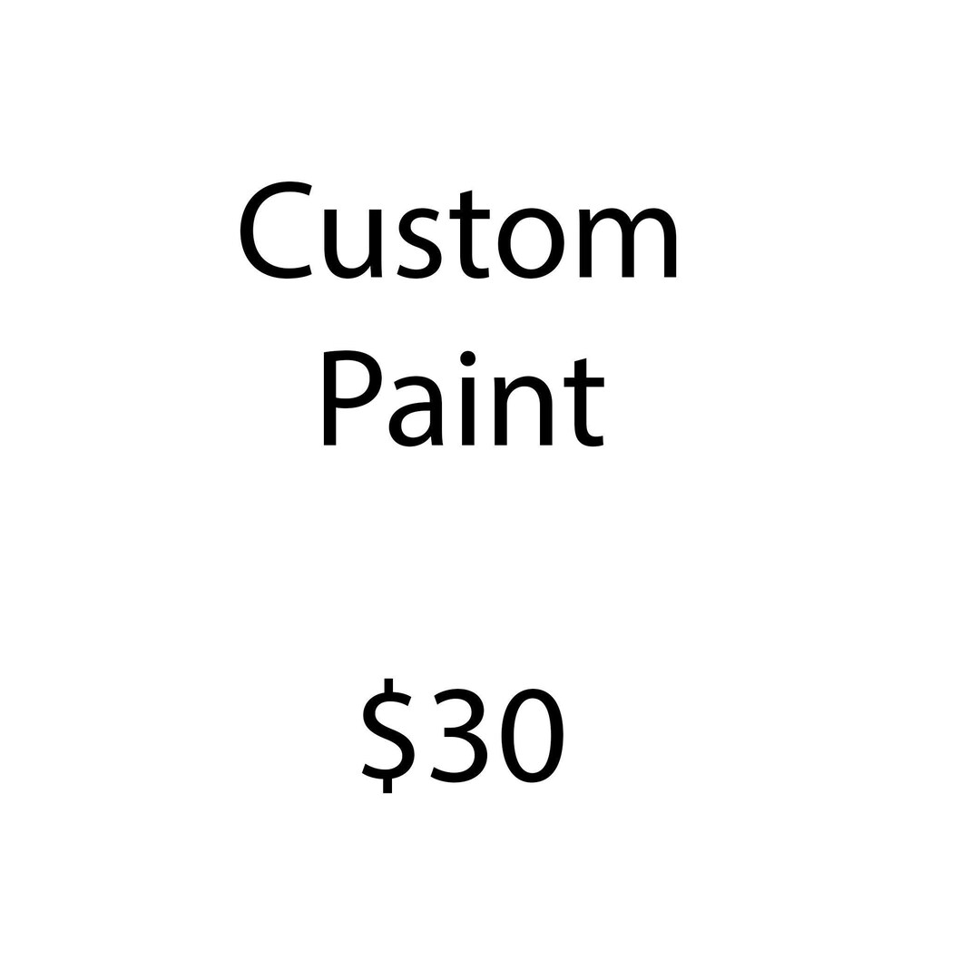 Custom Paint Order, Gift - Etsy