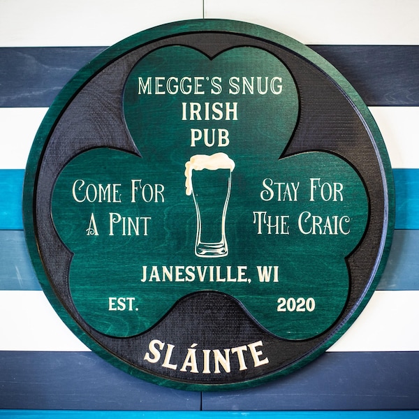 Irish Pub Sign - Etsy
