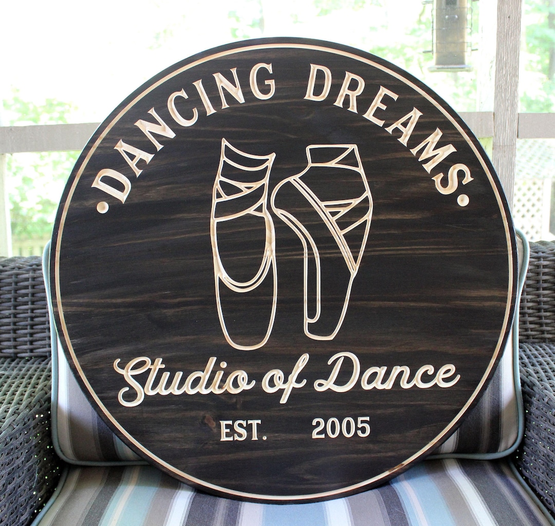 Personalized Ballet Sign, Personalized Wood Sign, Carved Sign, Girls ...