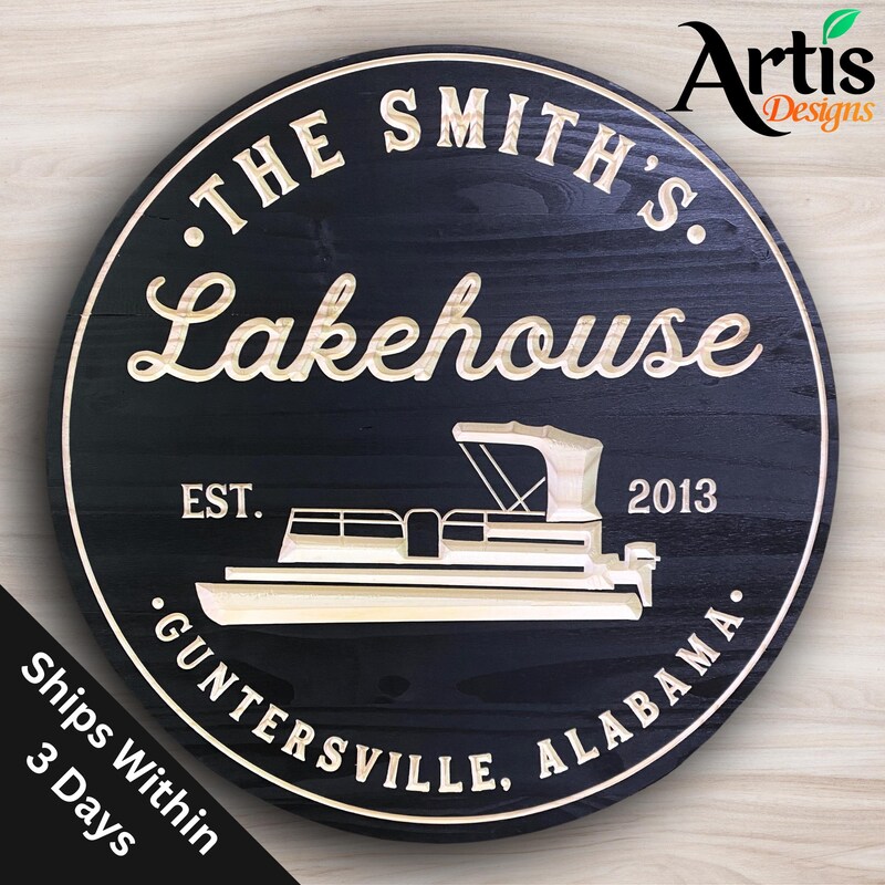 Boat House Sign - Etsy