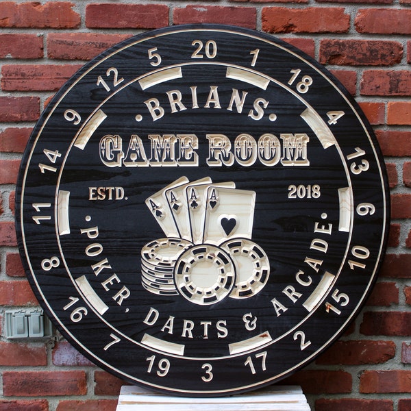 Dart Board - Etsy