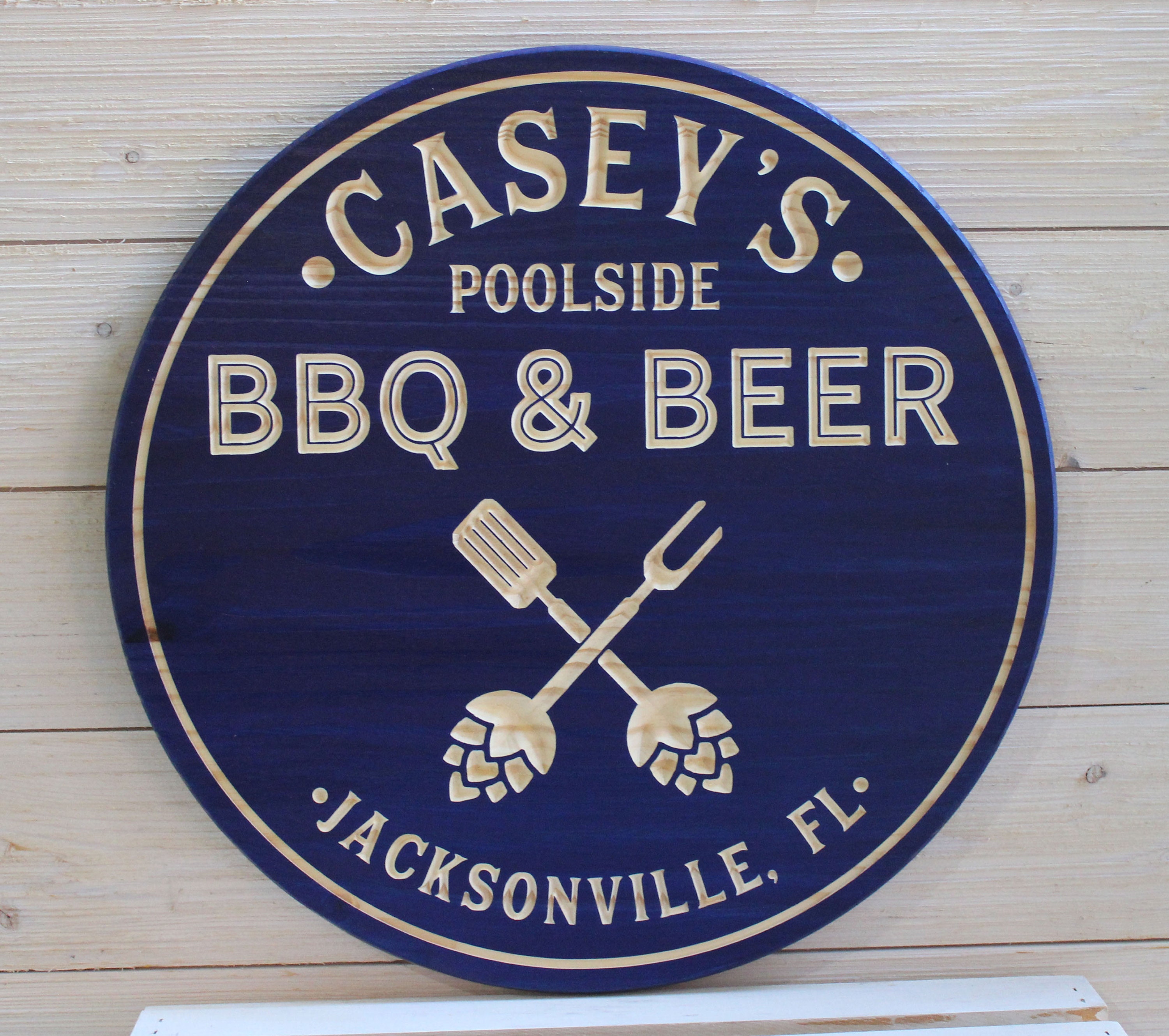 Grill Sign BBQ Signs Pool Signs Personalized Grill Sign - Etsy