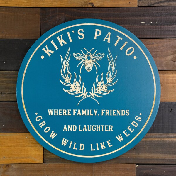 Personalized Patio Signs - Etsy