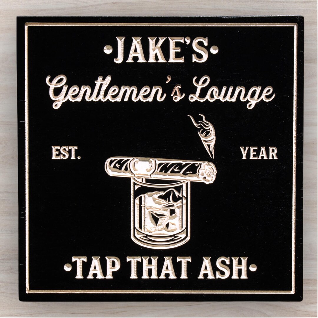Custom Cigar Bar Sign, Bar Signs, Cigars, Personalized Signs, Custom ...