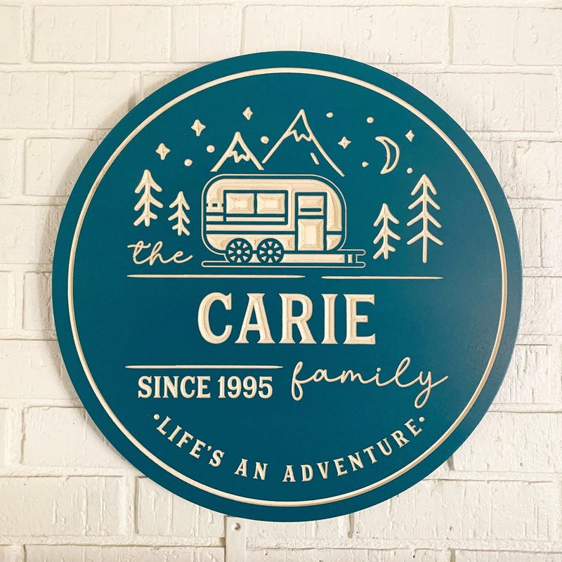 Camper Signs Personalized - Etsy