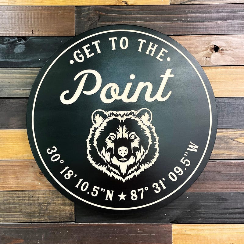Bear Signs - Etsy