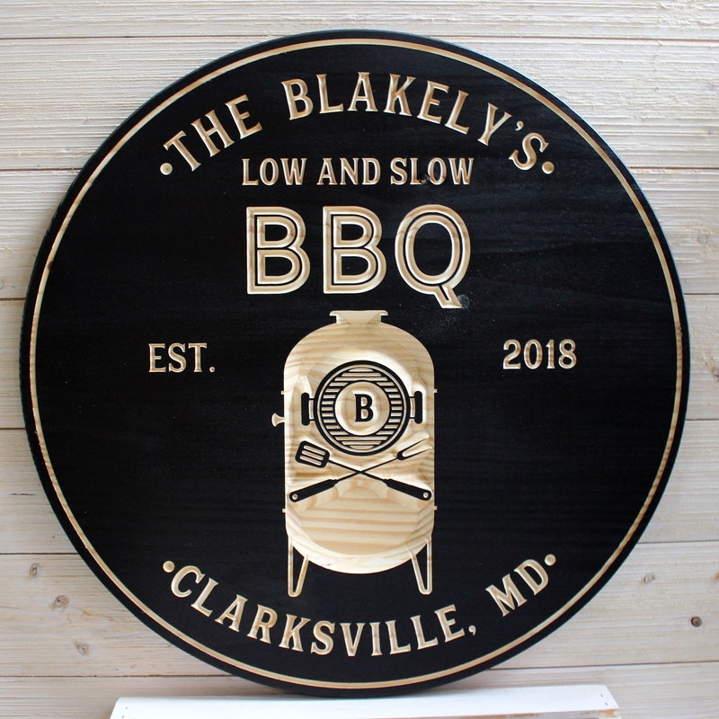 Bbq Sign - Etsy