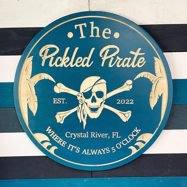 Pirate Signs - Etsy