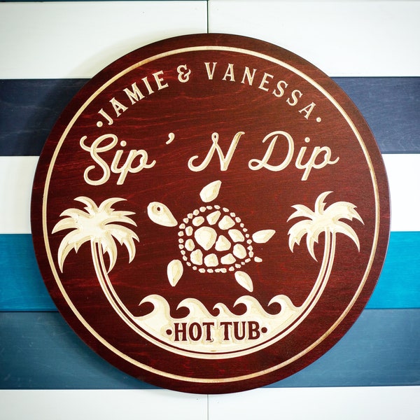 Hot Tub Signs - Etsy