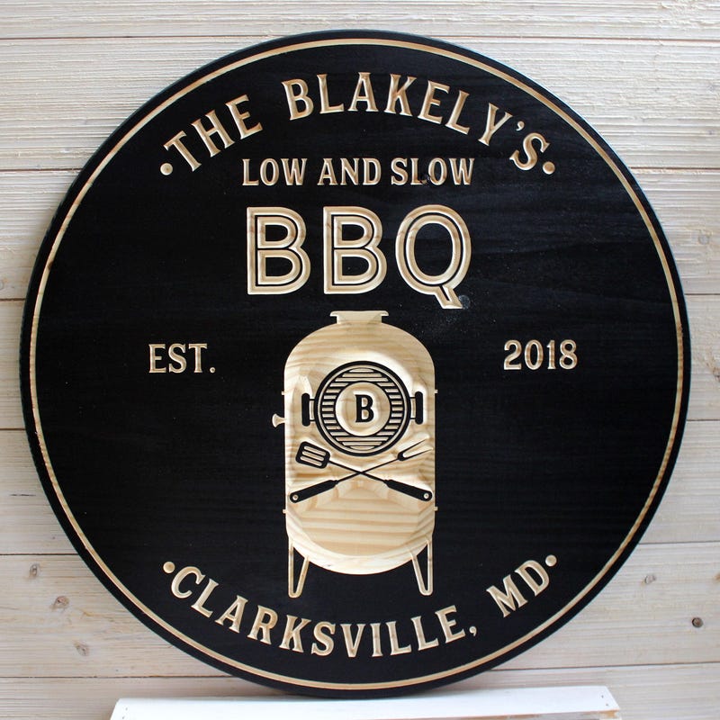 Bbq Sign - Etsy