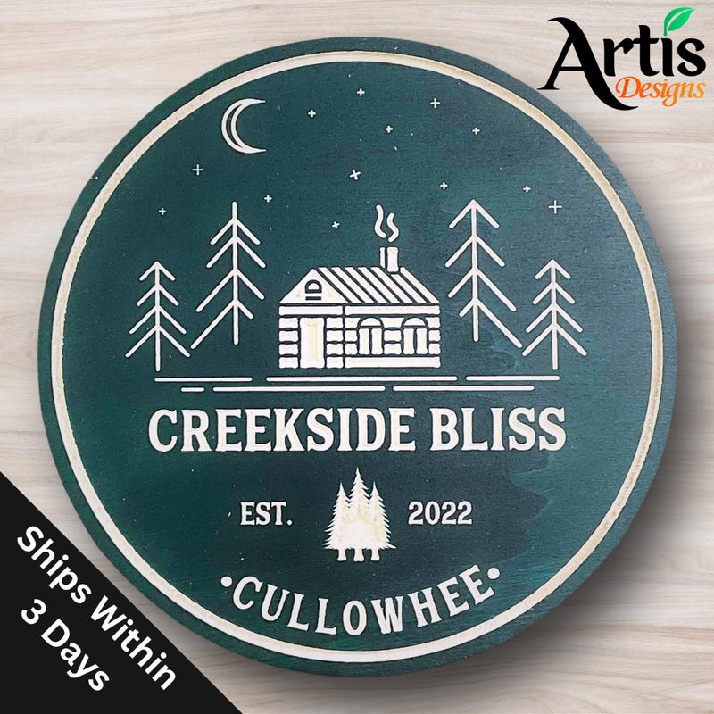 Custom Cabin Signs - Etsy