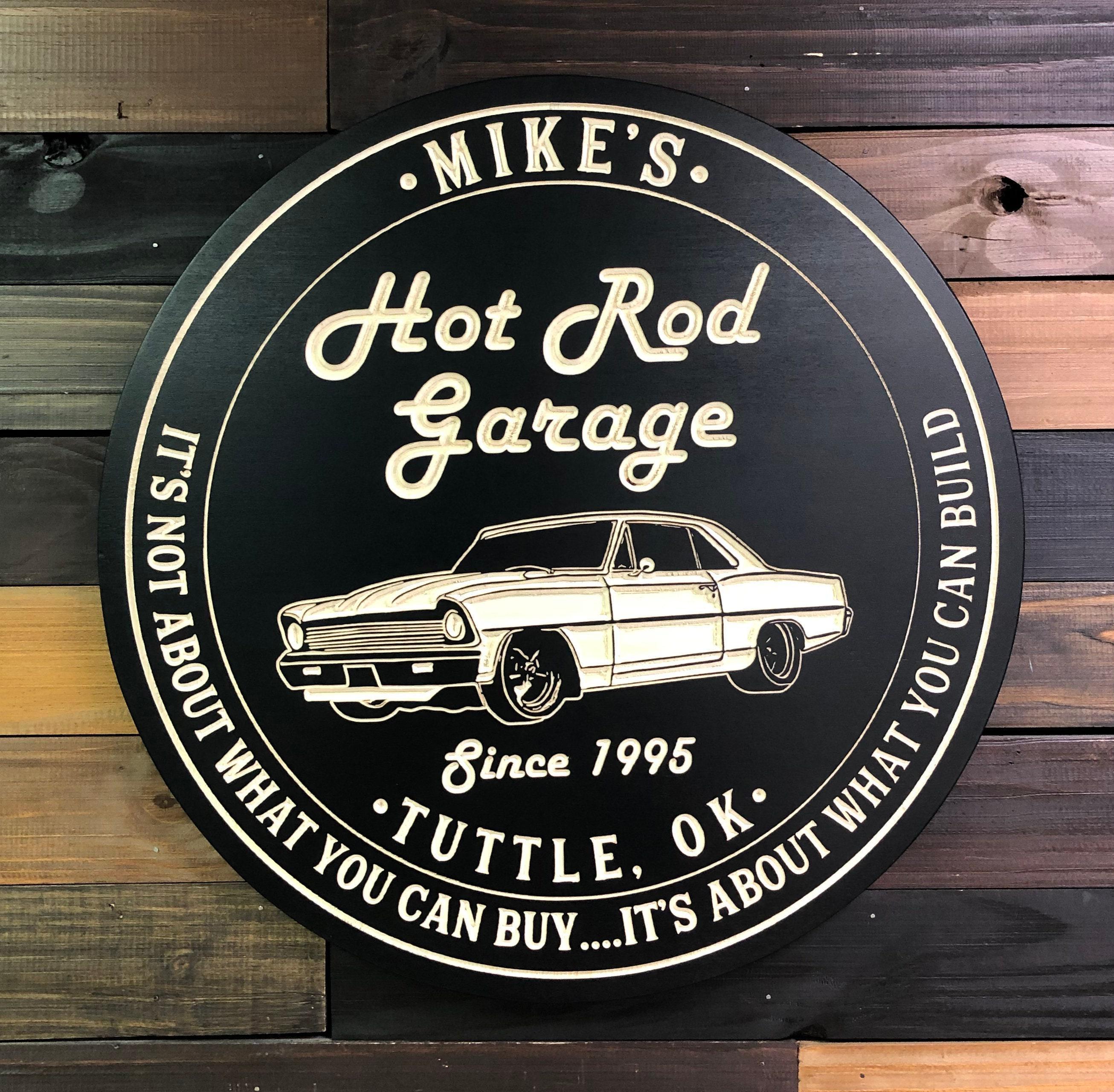 Personalized Chevy Apache Truck Sign: Carved Garage Decor - Etsy