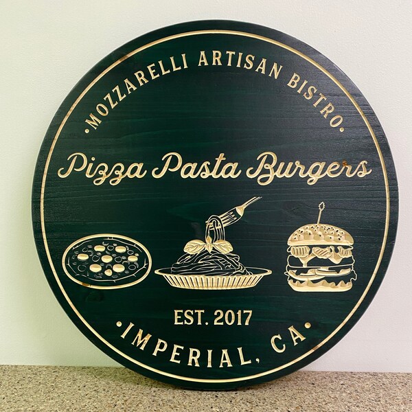 Custom Pasta Sign - Etsy