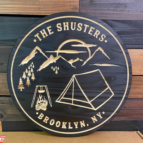 Personalized Camping Signs - Etsy