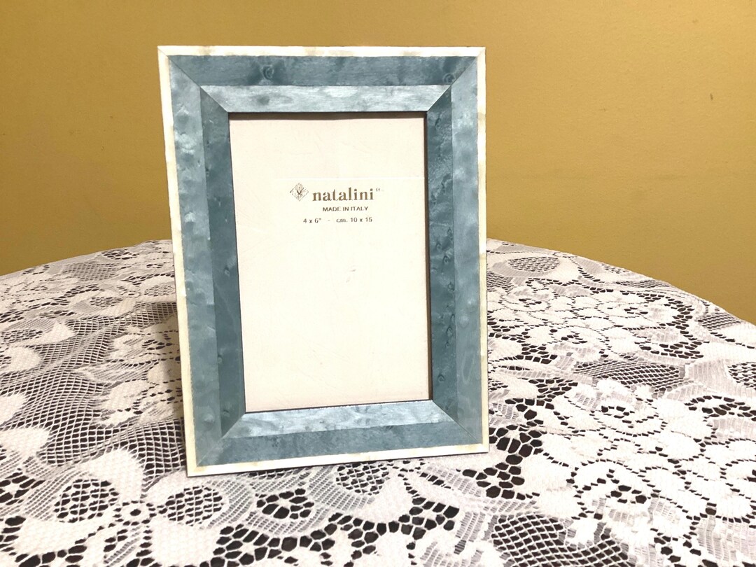 Vintage Natalini Picture Frame Made in Italy 4”x6” - Etsy