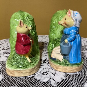 Rare Vintage Schmid Peter Rabbit Beatrix Potter Book Ends - Etsy
