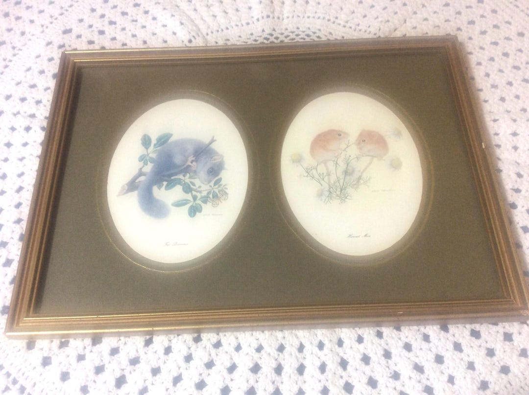 Vintage Reproduction Wall Hanging Art by Eric Tenney 12x8 1/2 - Etsy