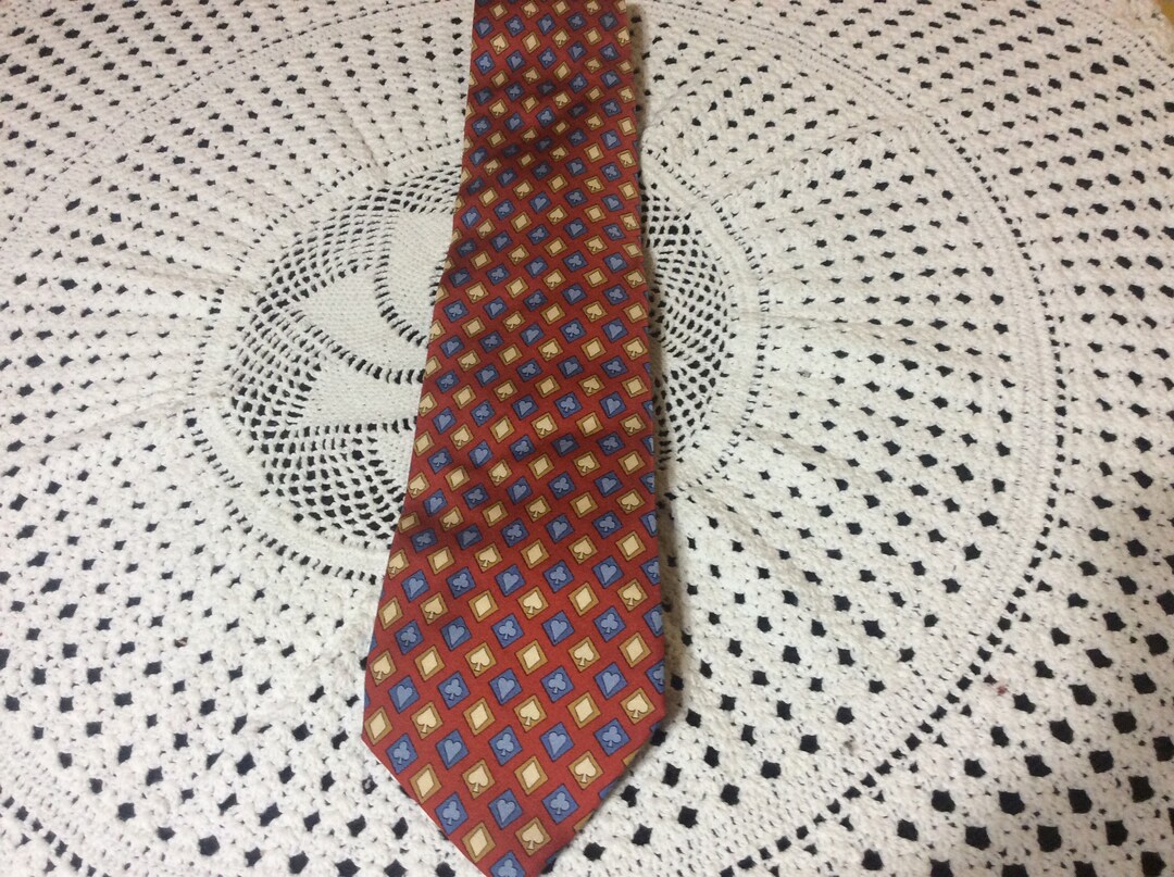 Rare cravate vintage en soie Gucci pour homme fabriquée en Italie ...