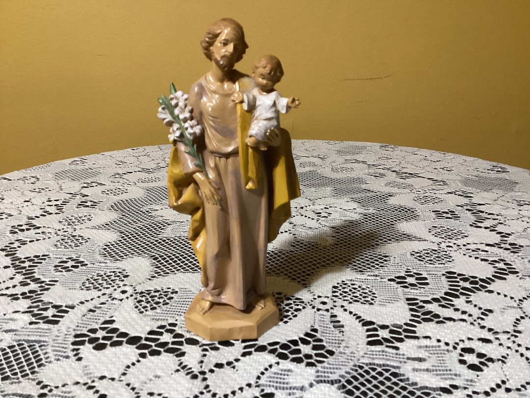 Vintage Fontanini St. Joseph and Baby Jesus Made in Italy No. 172 - Etsy