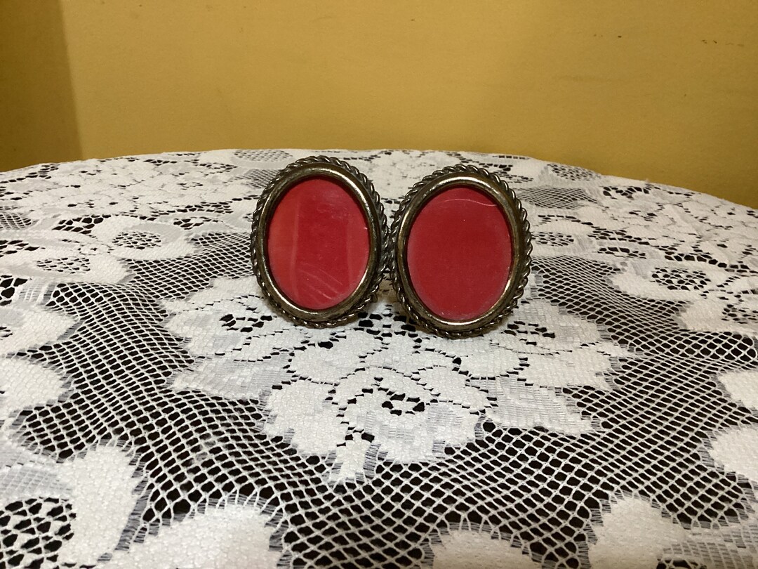 Victorian Romantic Brass Double Picture Frame - Etsy