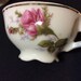Vintage Pink Rose Green Porcelain China Set - Etsy