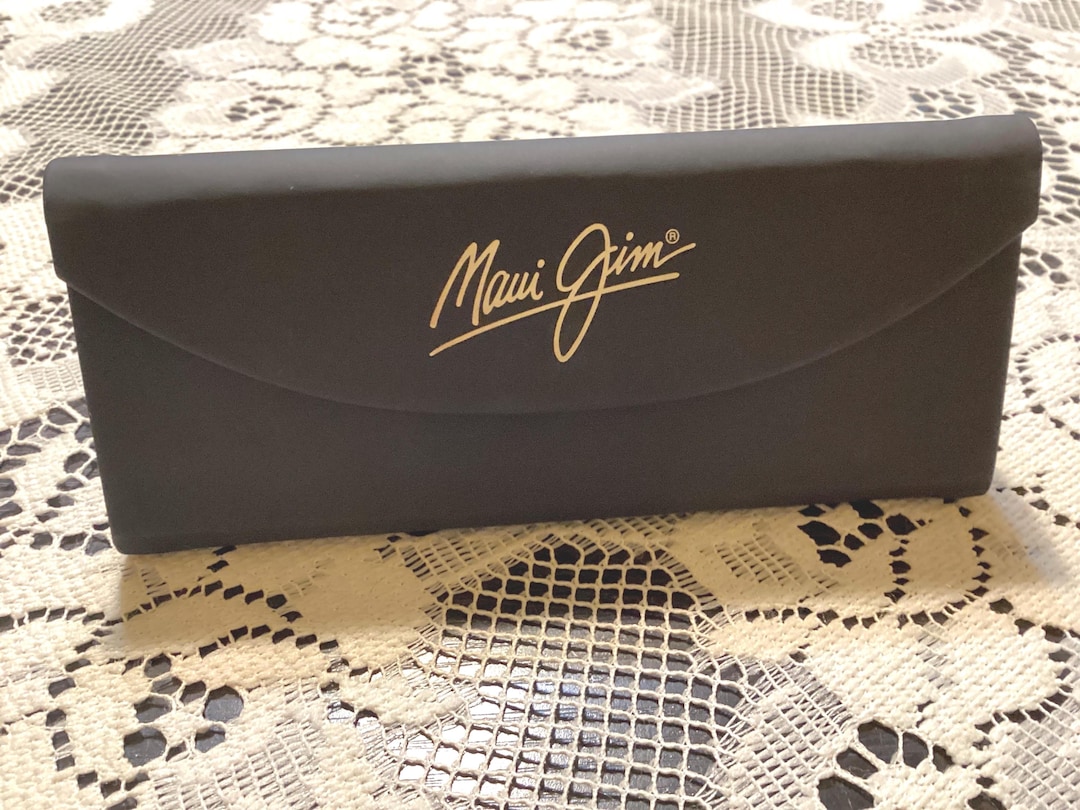 Maui Jim Tri Fold Sunglass Case With Cleaning Cloth - Etsy