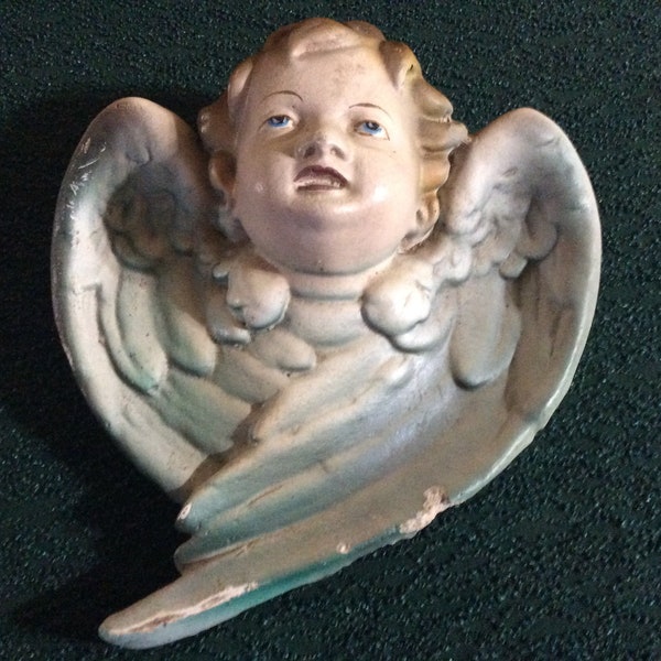 Angel Cherub Wall Plaque - Etsy