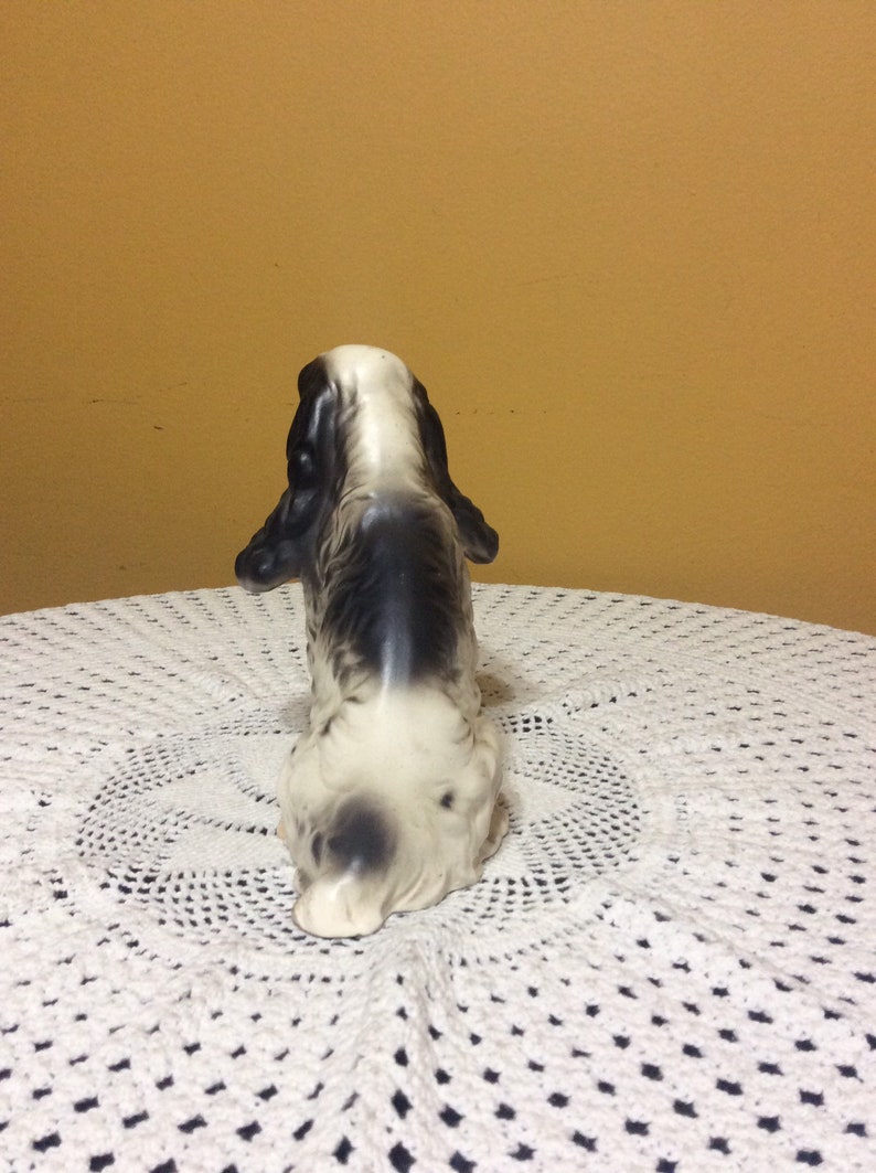 Vintage Ceramic Cocker Spaniel Dog Statue Figurine by Eric - Etsy