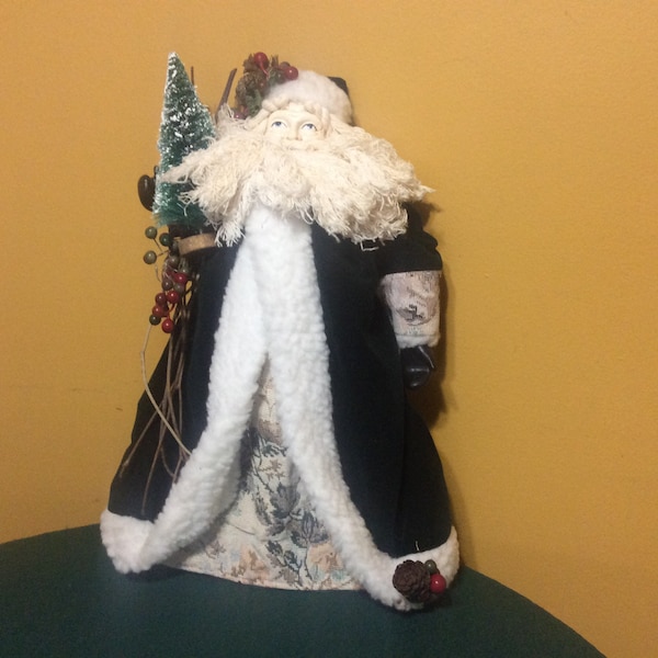 Santa Tree Topper - Etsy