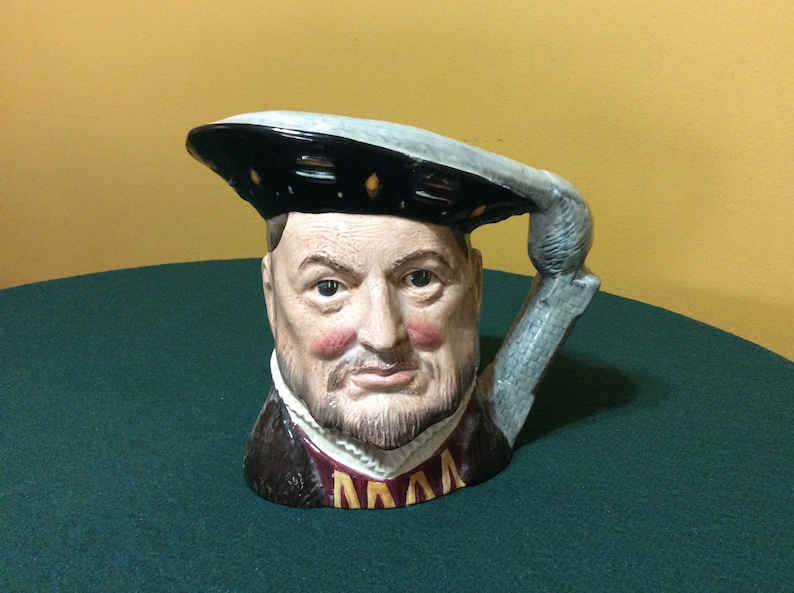 Old Royal Doulton England Henry Vlll Toby Water | Etsy