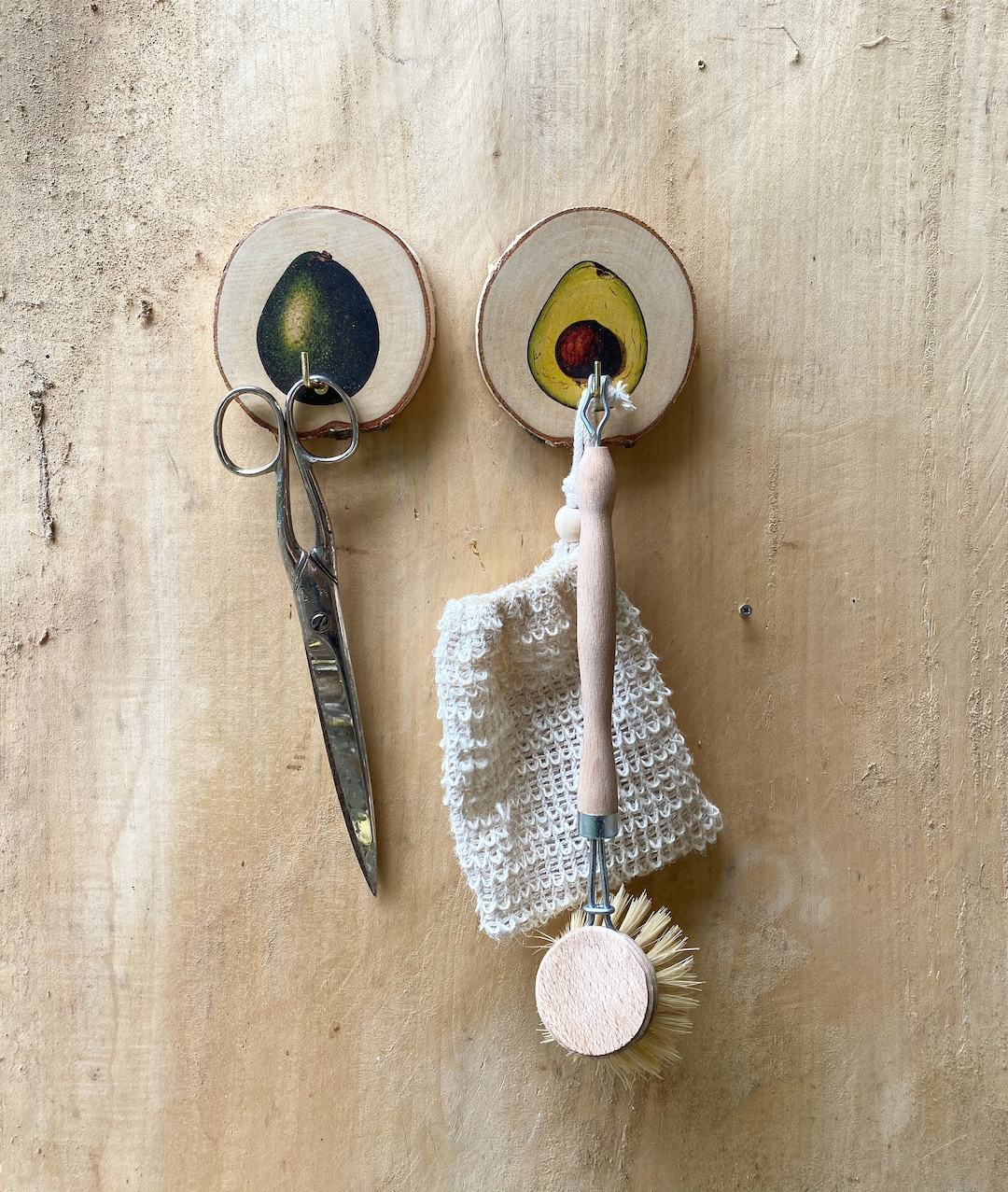 Avocado Key Rack, Jewelry Holder, Wall Hook, Coat Hook Mini Set - Etsy