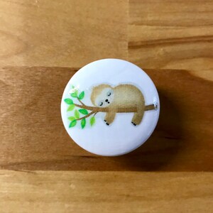 Sloths,sloth Cabinet Knobs,drawer Pulls,sloth Nursery Decor,gender ...
