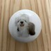 SET OF SIX, 1.5",dog Knobs,cabinet Knobs,drawer Pulls,rottweiler,yorkie ...