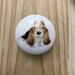 SET OF SIX, 1.5",dog Knobs,cabinet Knobs,drawer Pulls,rottweiler,yorkie ...