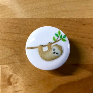 Sloths,sloth Cabinet Knobs,drawer Pulls,sloth Nursery Decor,gender ...