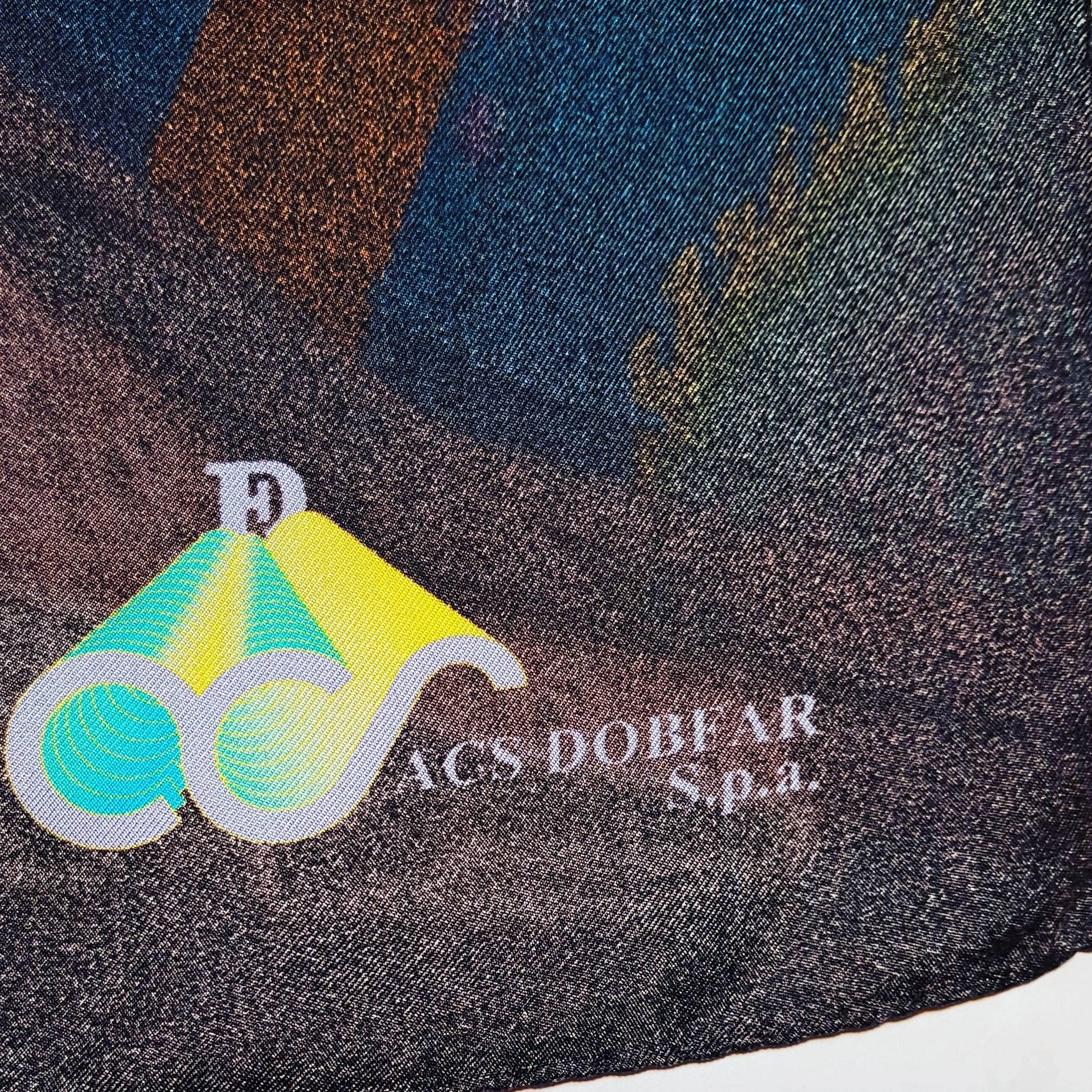 ACS DOBFAR foulard in pura seta - Etsy España
