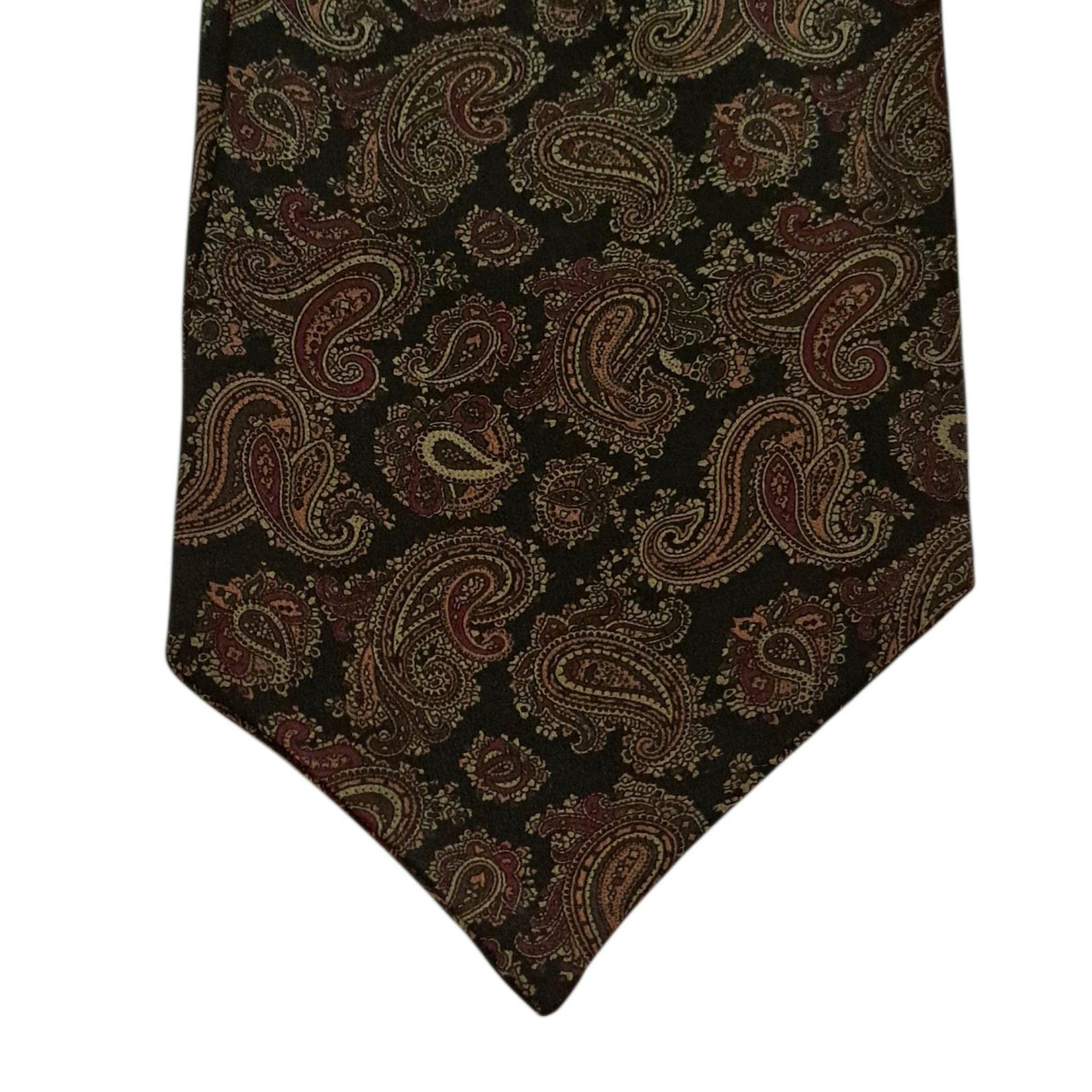 Paisley Ascot Tie - Etsy
