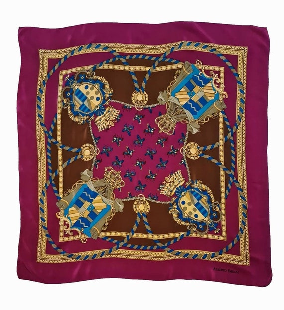 Alberto Fabiani vintage scarf - Gem